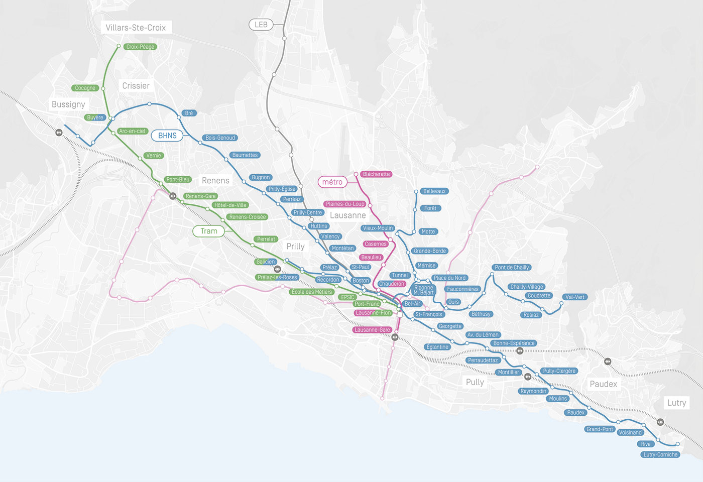 Axes forts - Axes Forts de transports publics urbains