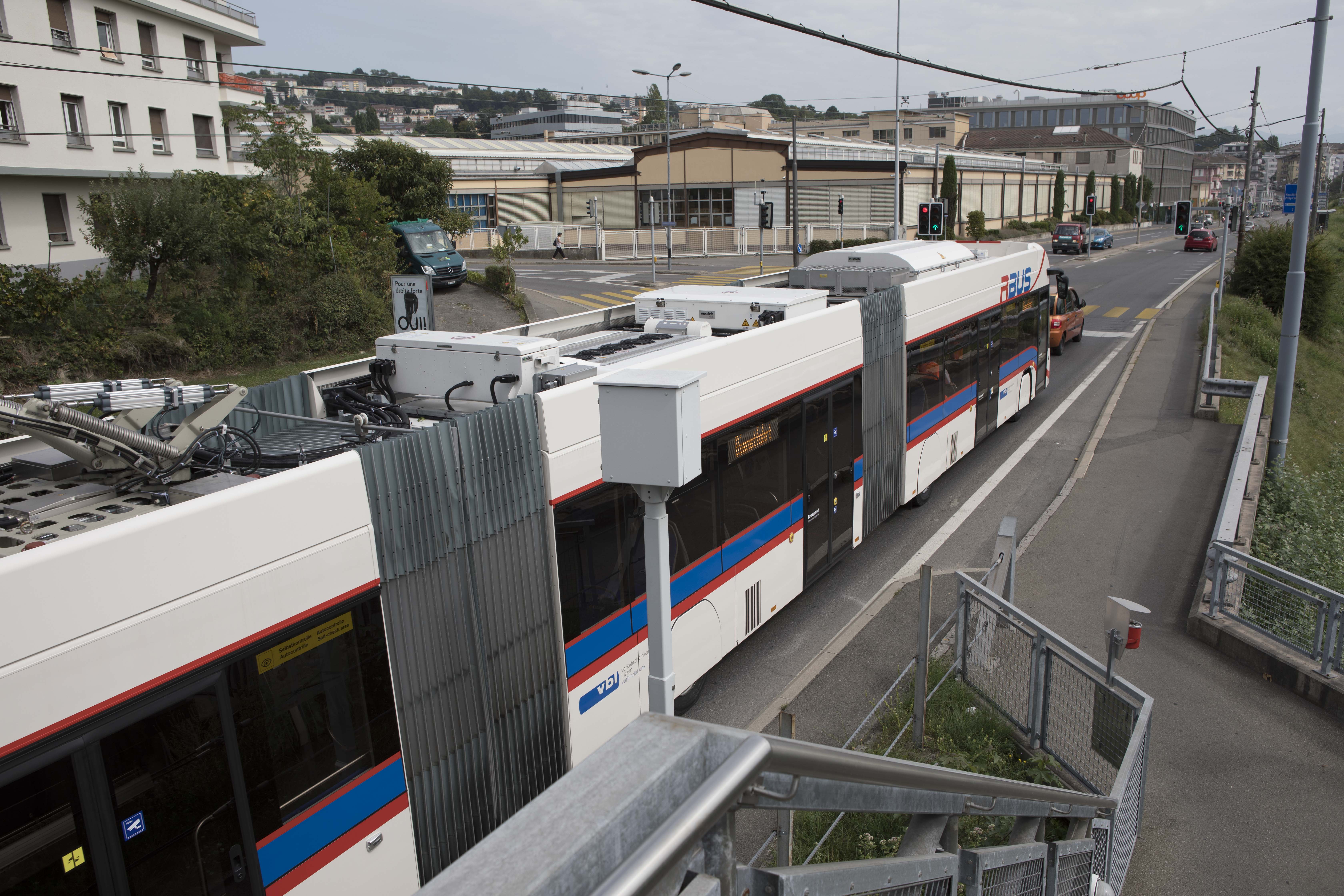 Le bus du futur sur le réseau tl - Axes Forts de transports publics urbains